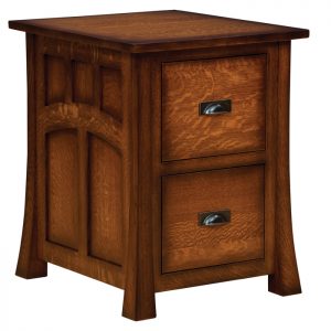 Custom Mission Style File Cabinets | Solid Wood Amish Filing Cabinets ...
