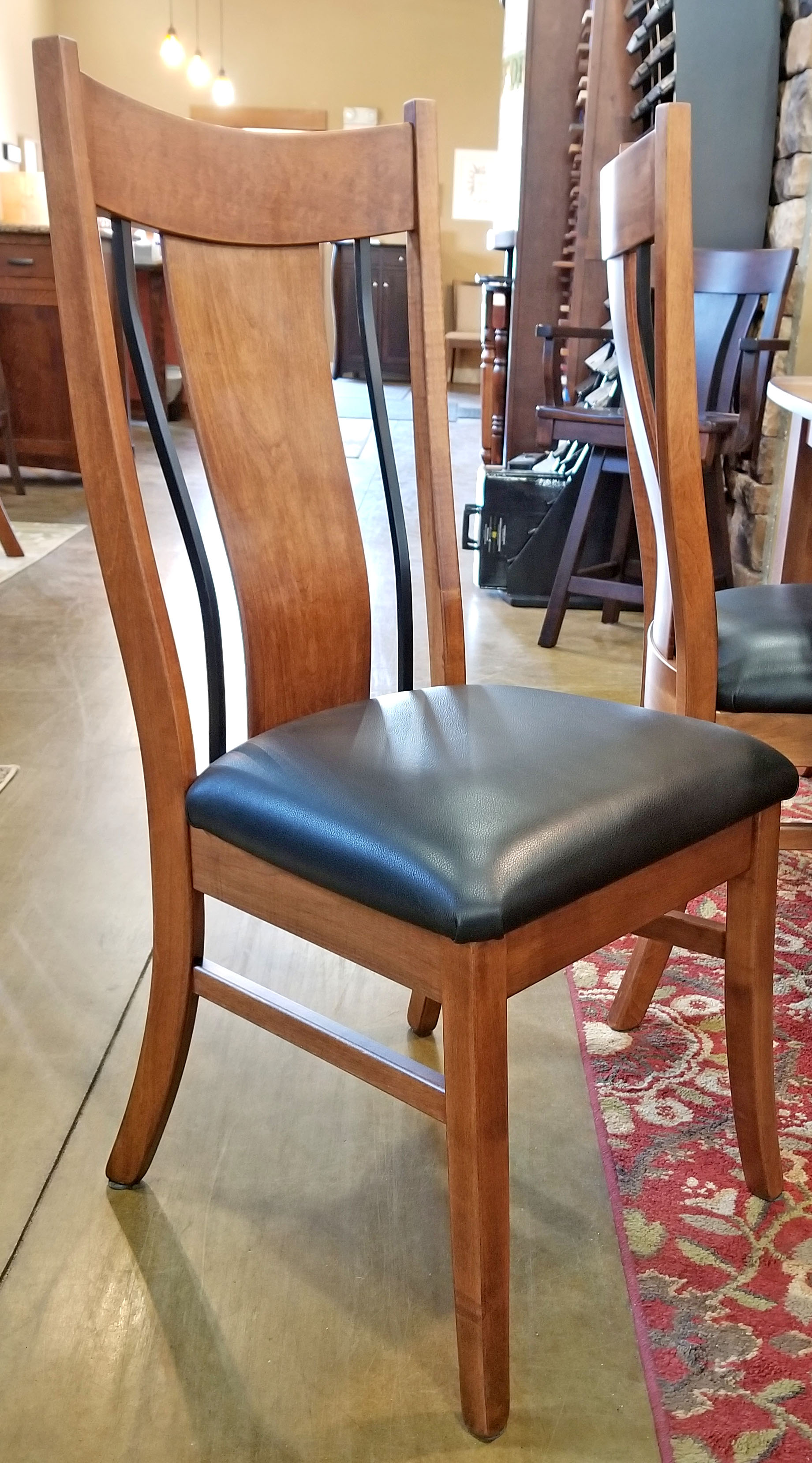 Eagle Chair with Wrought Iron | Buy Custom Amish Furniture